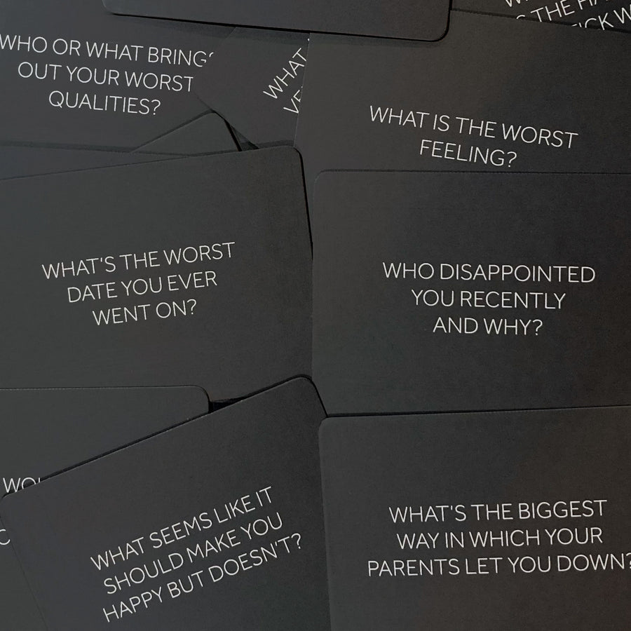 Delve Deck Conversation Cards - Venting Edition - Boredwalk