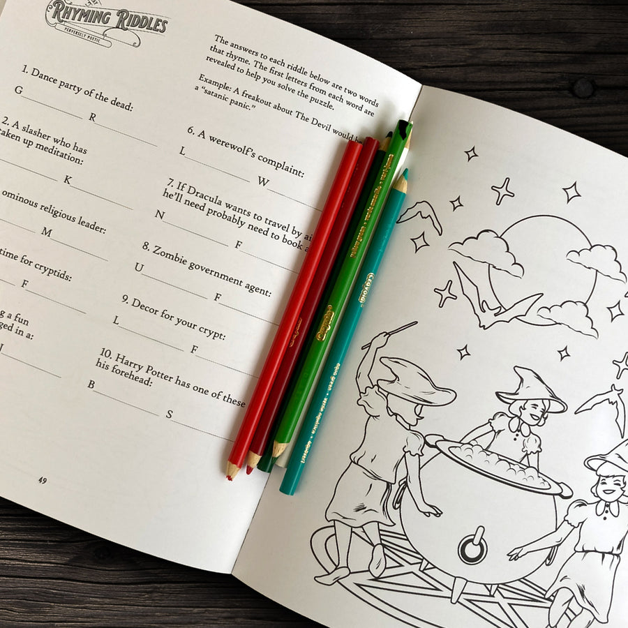 Bloodthirsty and Bewitched: An Activity Book for Strange and Unusual A ...