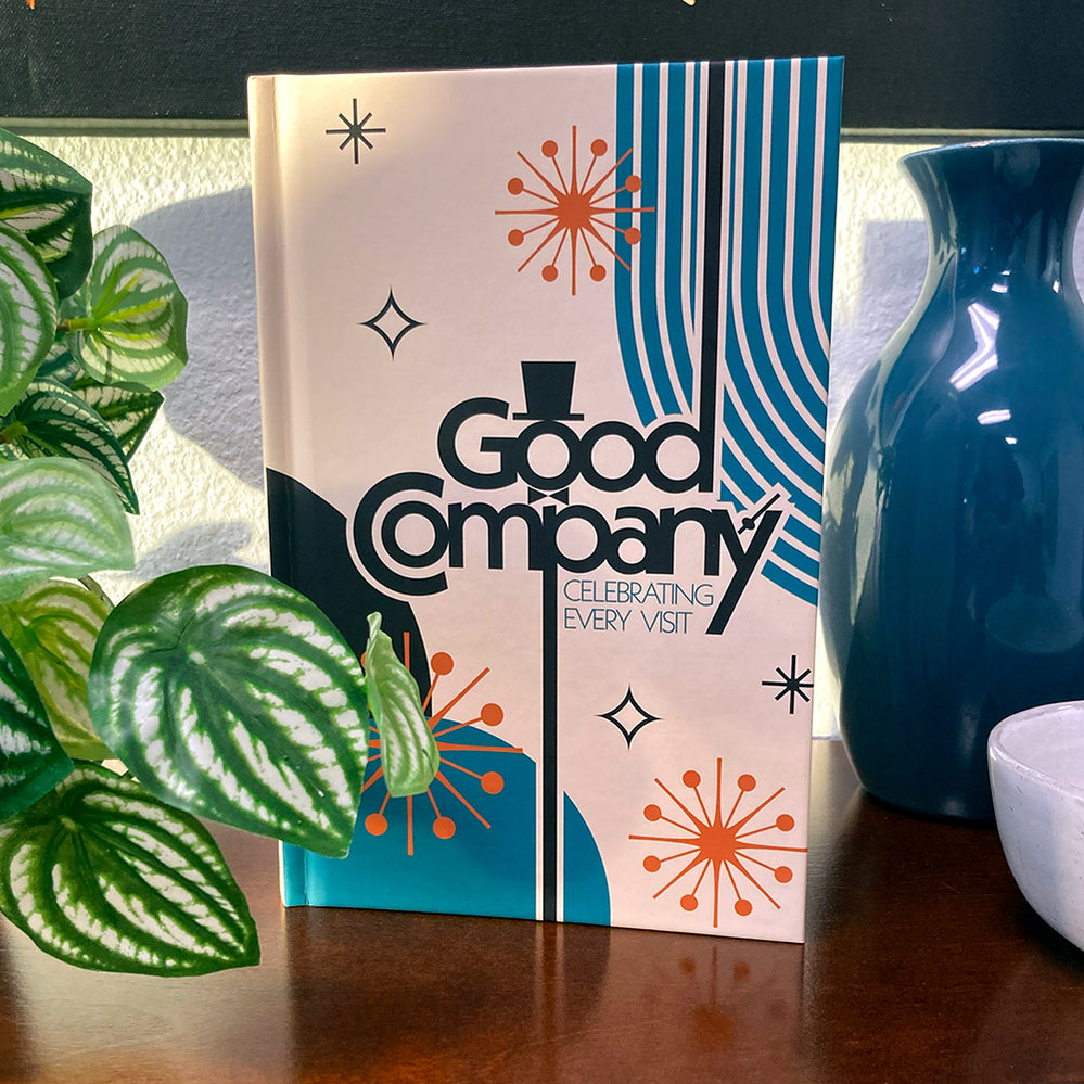 Good Company Guest Book - Celebrating Every Visit - Boredwalk