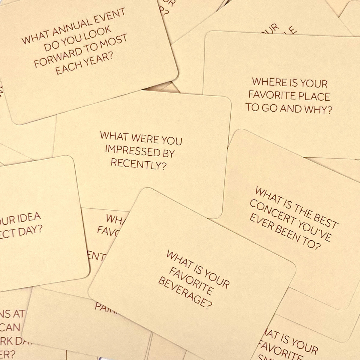 Delve Deck Conversation Cards - Joy Edition - Boredwalk