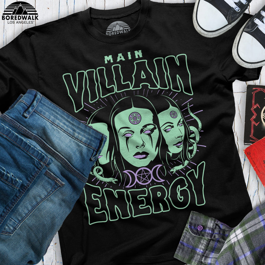 Men's Main Villain Energy Hecate T-Shirt - Boredwalk