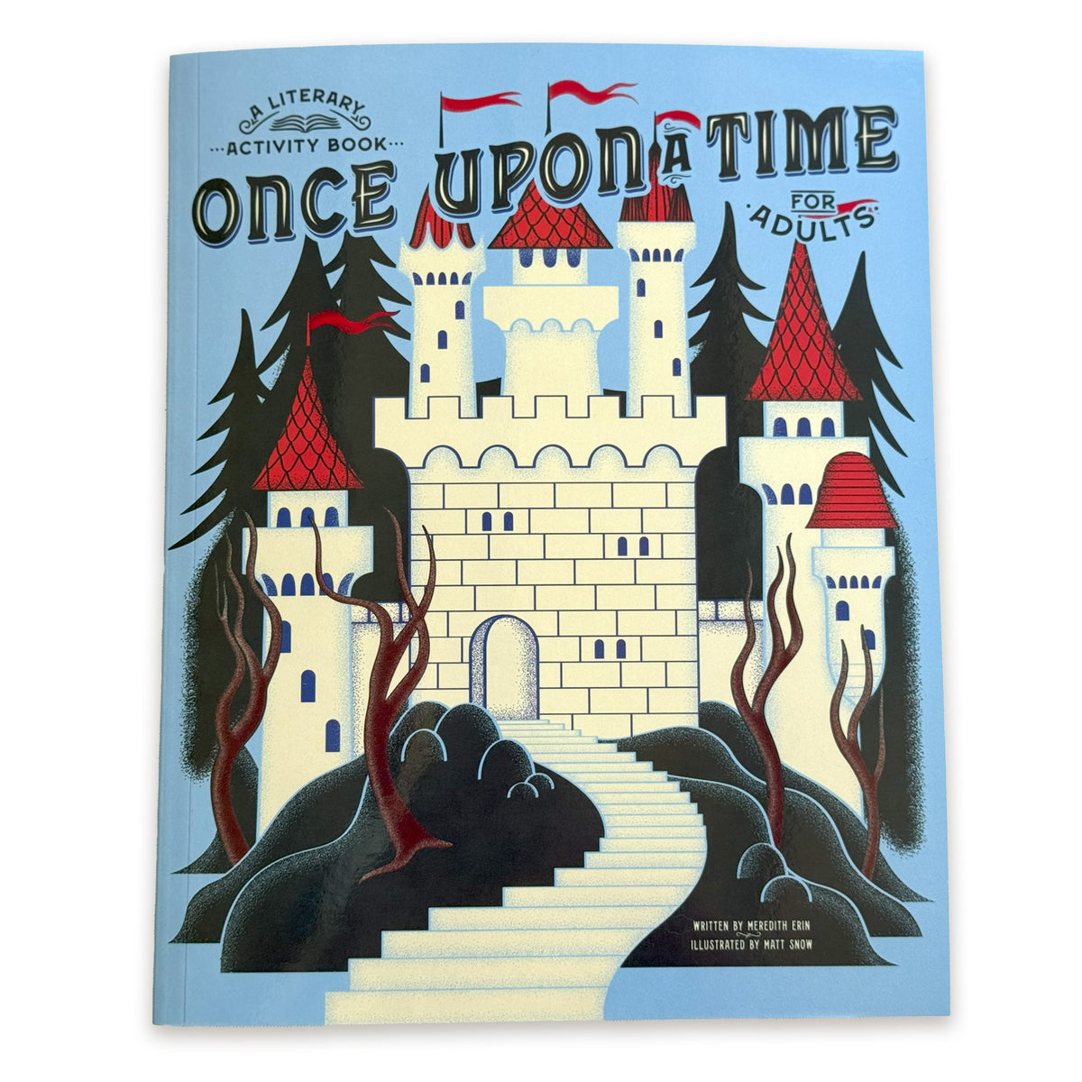 Once Upon a Time: A Literary Activity Book for Adults - Boredwalk