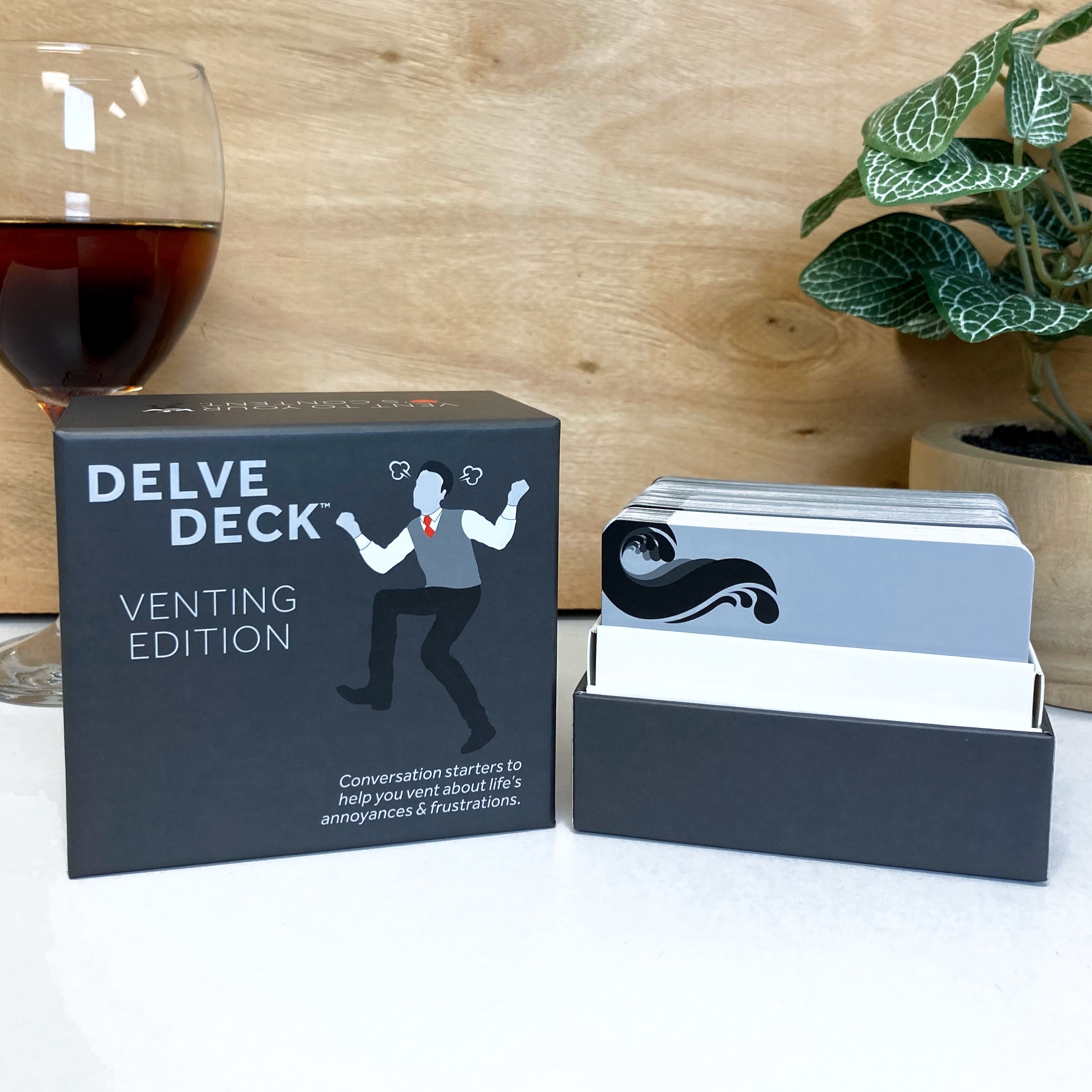 Delve Deck Conversation Cards - Venting Edition - Boredwalk
